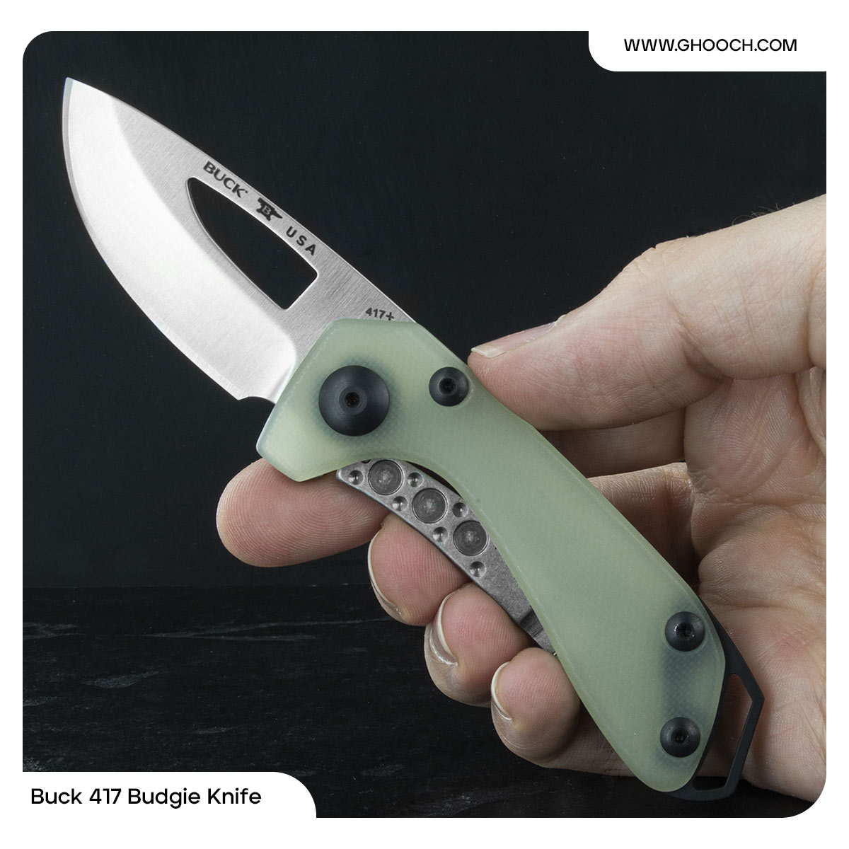 قوچ-مشخصات قیمت خرید چاقو جیبی باک 417