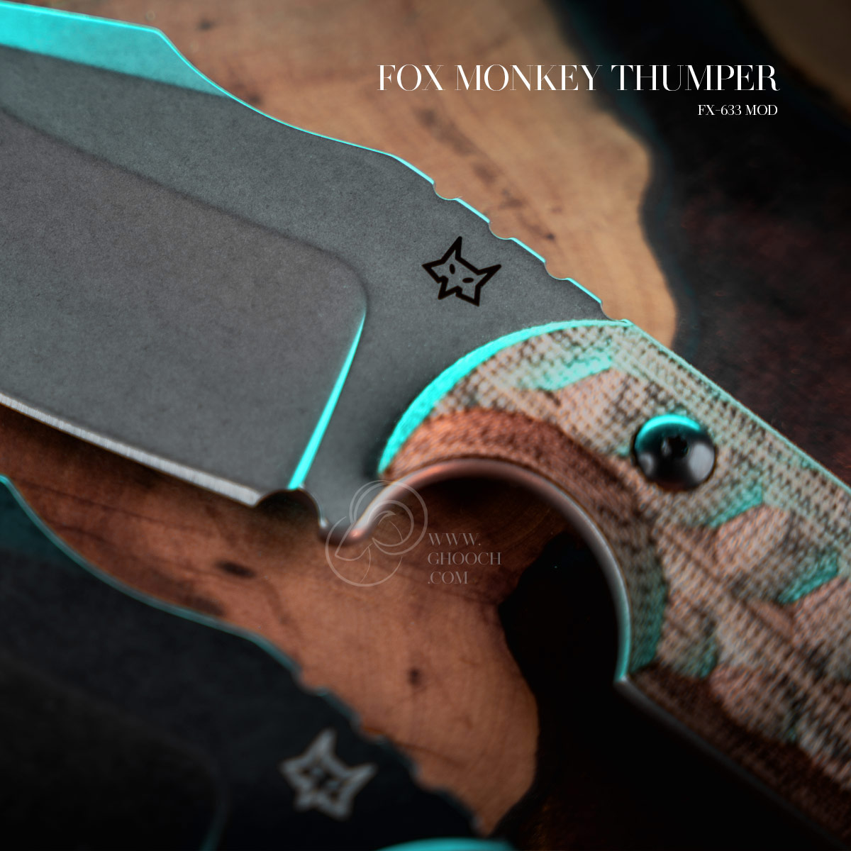 قوچ-مشخصات قیمت خرید کارد فاکس مانکی تامپر FX-633 MOD